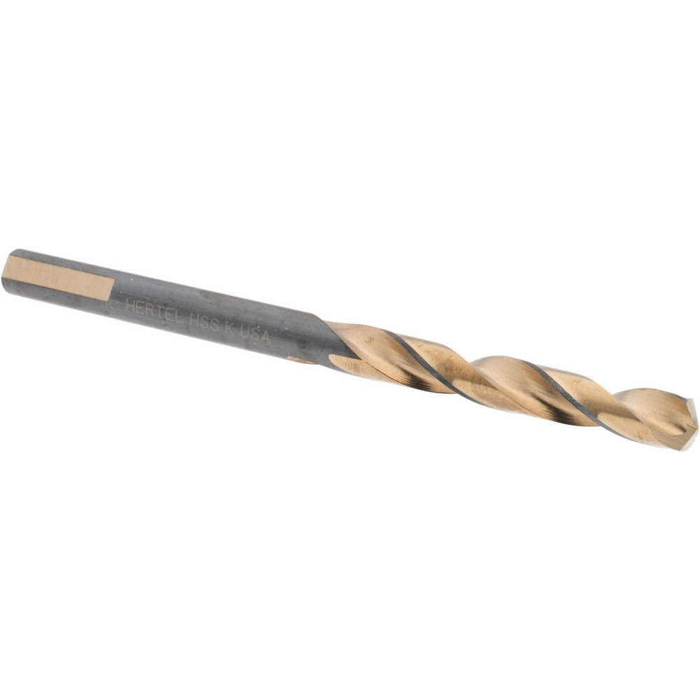 Hertel - Jobber Length Drill Bit: Letter K (0.2810) Dia, 137 deg, HSS ...