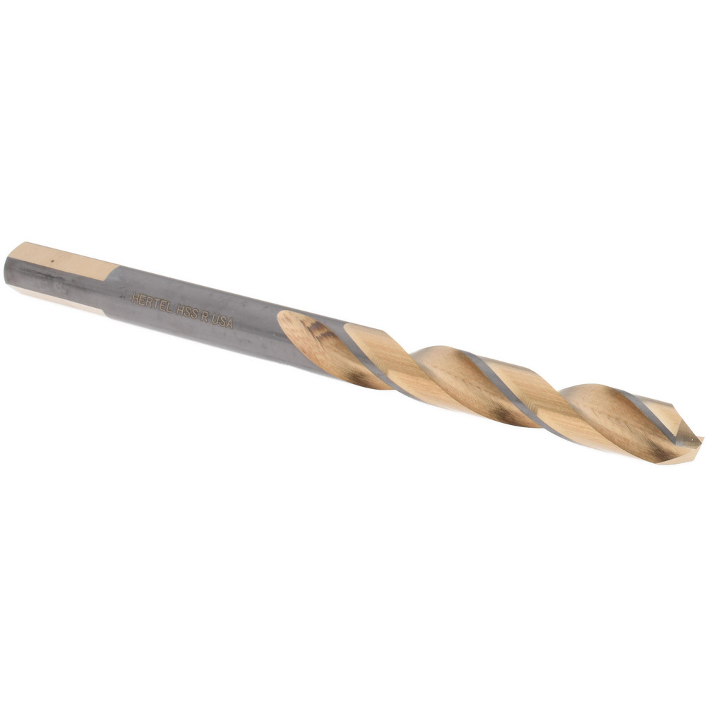 Hertel - Jobber Length Drill Bit: Letter R (0.3390) Dia, 137 deg, HSS ...