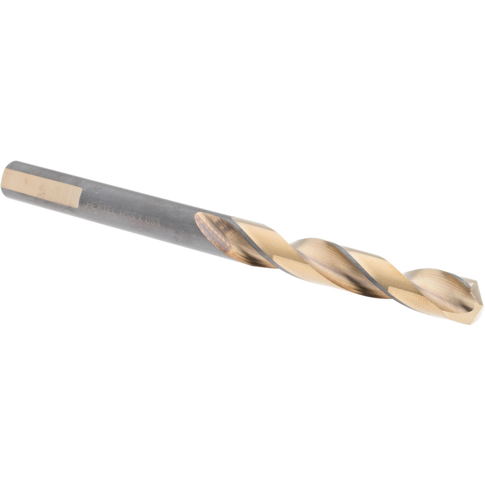 Hertel - Jobber Length Drill Bit: Letter X (0.3970) Dia, 137 deg, HSS ...