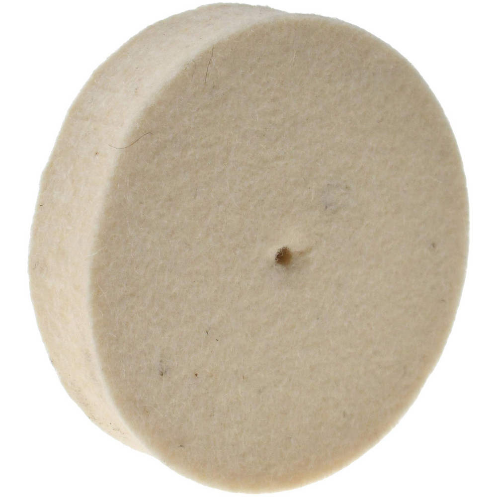 Made in USA - Unmounted Polishing Buffing Wheel: 2" Dia, 1/2" Thick, 1/ ...