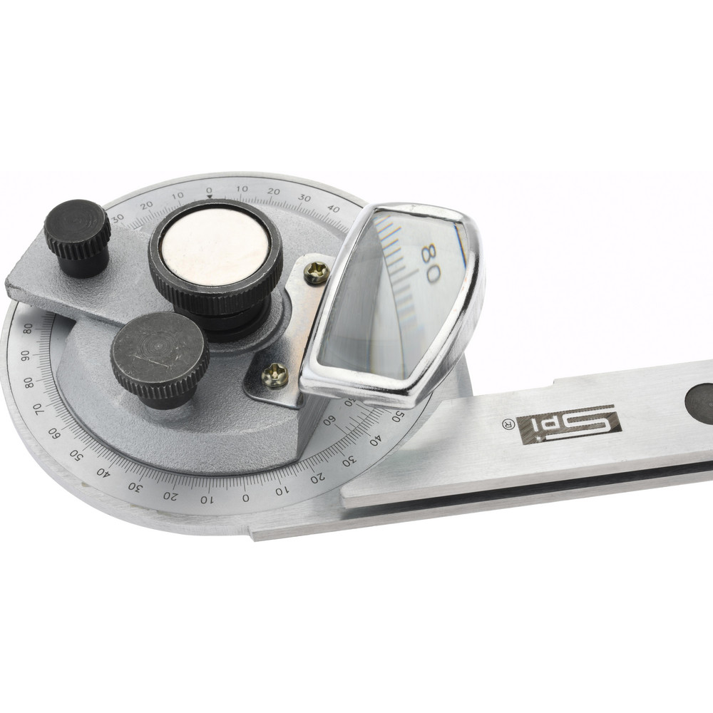 SPI - 6, 8, 12 Inch Long Blade, 360° Max Measurement, Bevel Protractor ...