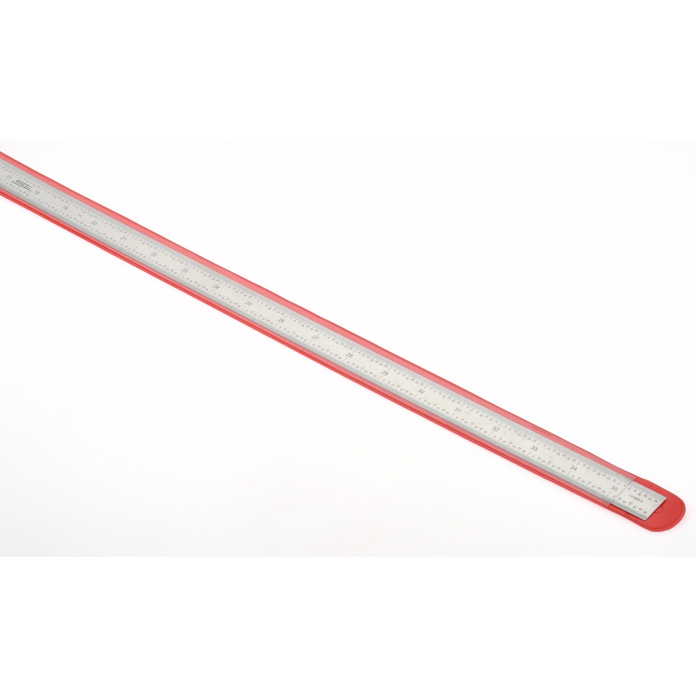 SPI - Steel Rule: 36" OAL, 16R Graduation, Flexible, 3/4" OAW | MSC Direct