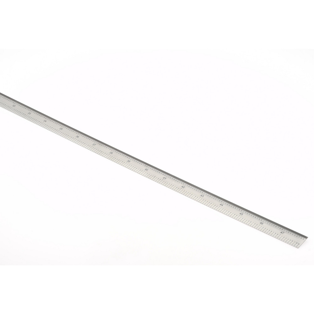 SPI - Steel Rule: 48" OAL, 5R Graduation, Flexible, 3/4" OAW | MSC Direct