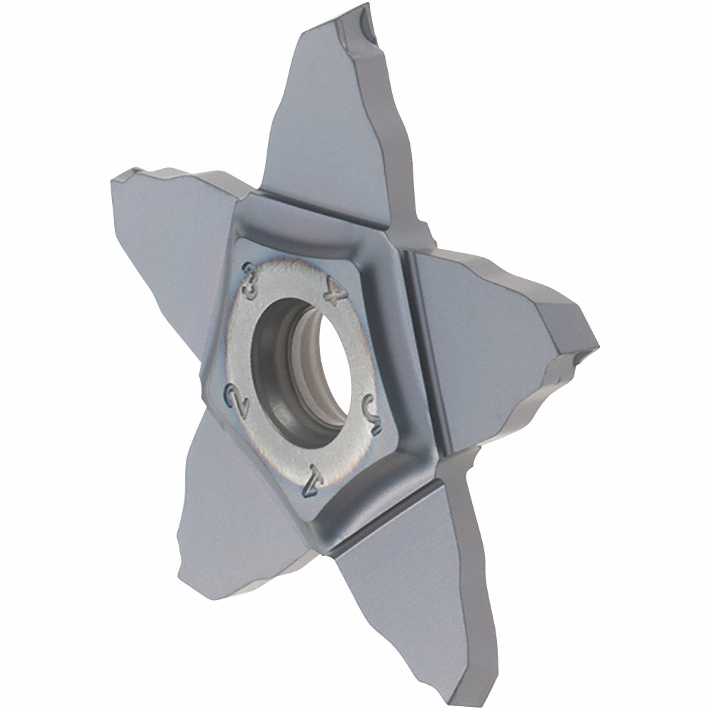 Iscar - PENTA C IC908 Grade, 0.0787" Cutting Width, Carbide Cutoff ...