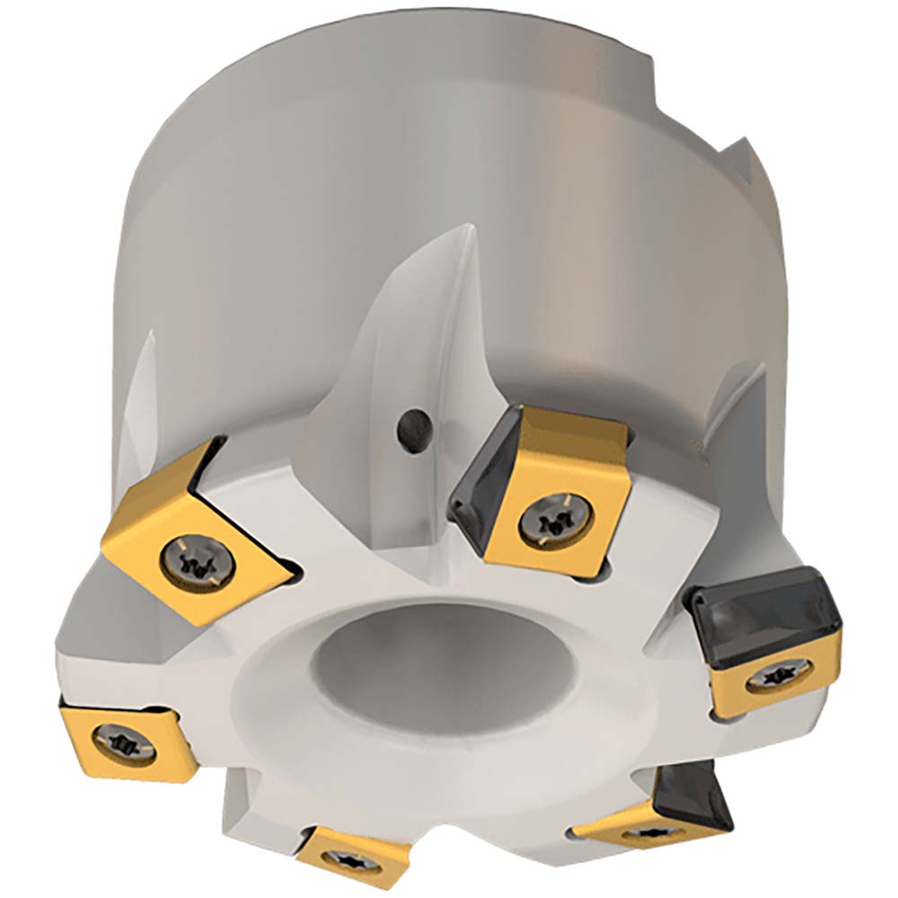 Iscar - Indexable High-Feed Face Mill: 32 to 50 mm Cut Dia | MSC Direct