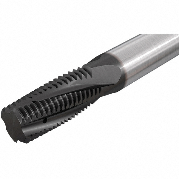 Iscar - Helical Flute Thread Mill: 9/16-18, Internal, 4 Flute, 12.00 mm ...
