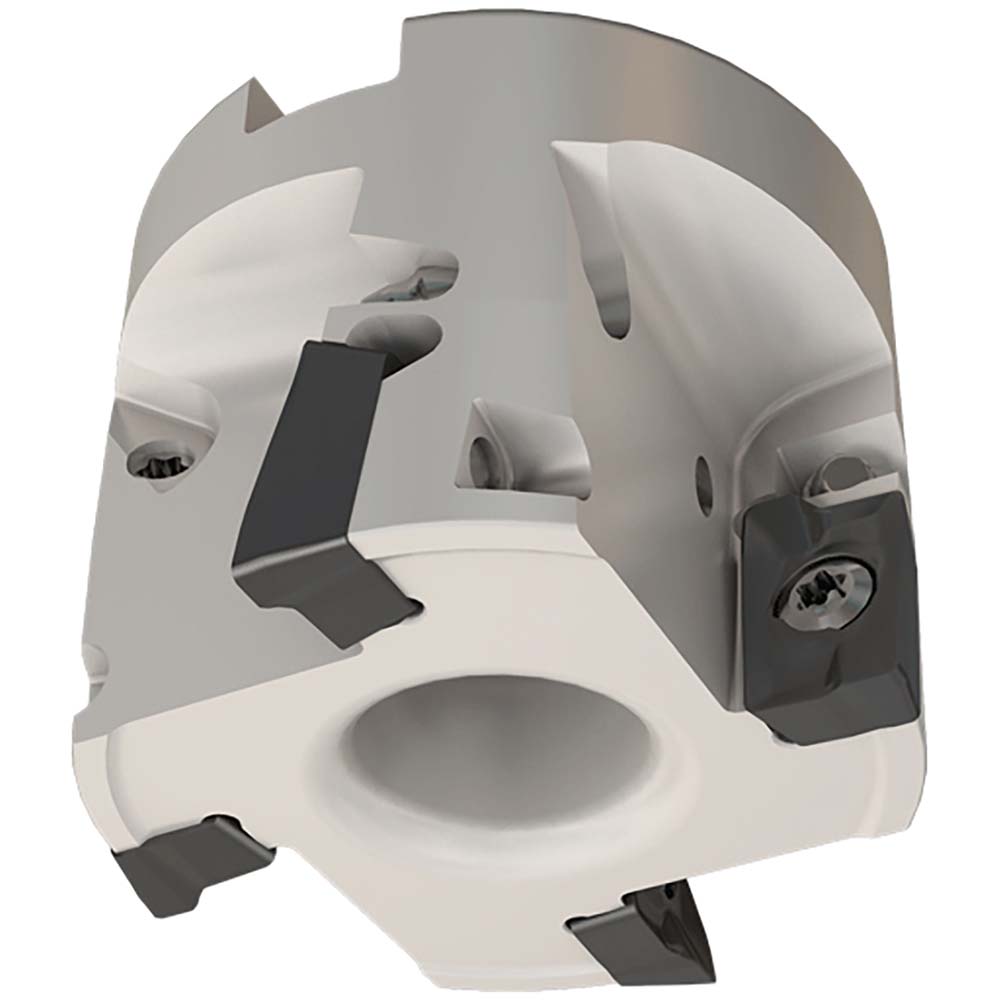 Iscar - 63mm Cut Dia, 22mm Arbor Hole Dia, Indexable Square-Shoulder ...