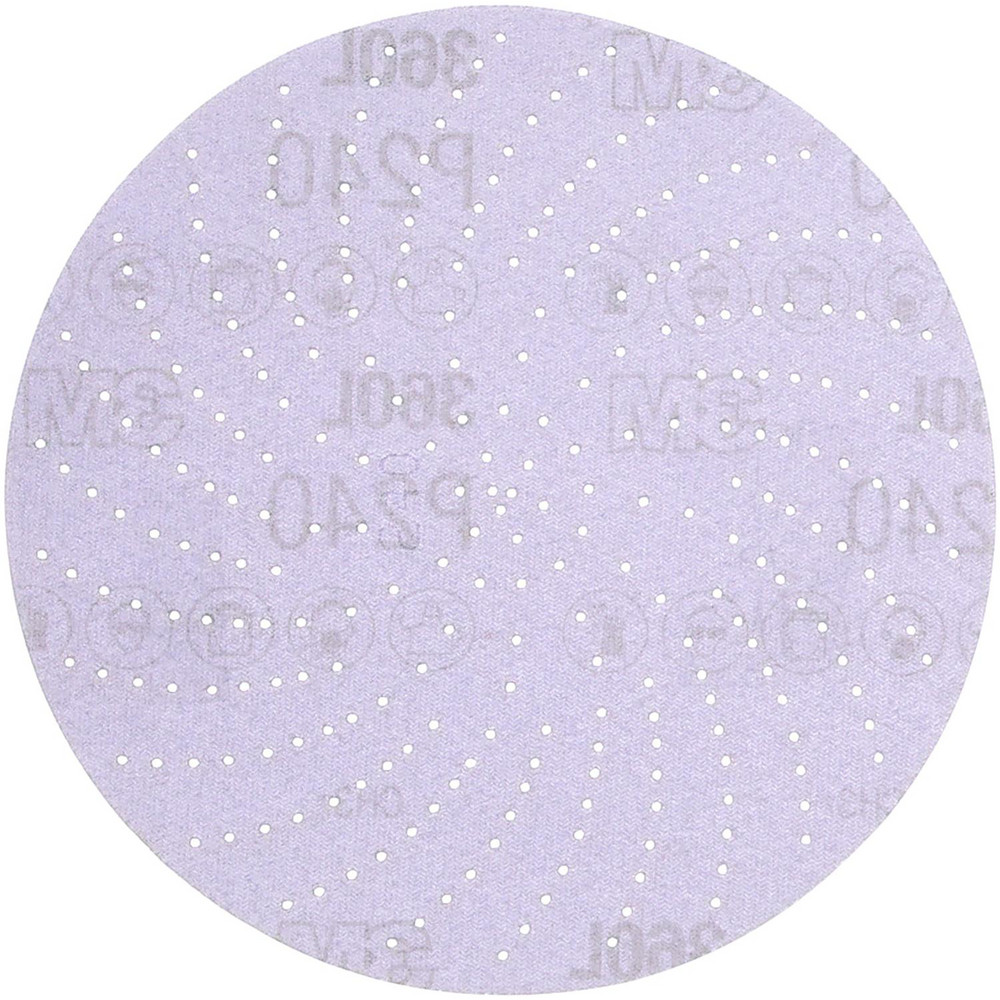 3M - Hook & Loop Disc: 6" Dia, 240 Grit, Coated, Aluminum Oxide | MSC ...