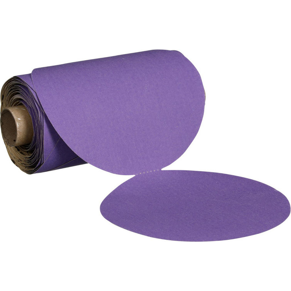 3M - 5" Dia PSA Disc Roll: 400 Grit, Precision Shaped Ceramic | MSC Direct