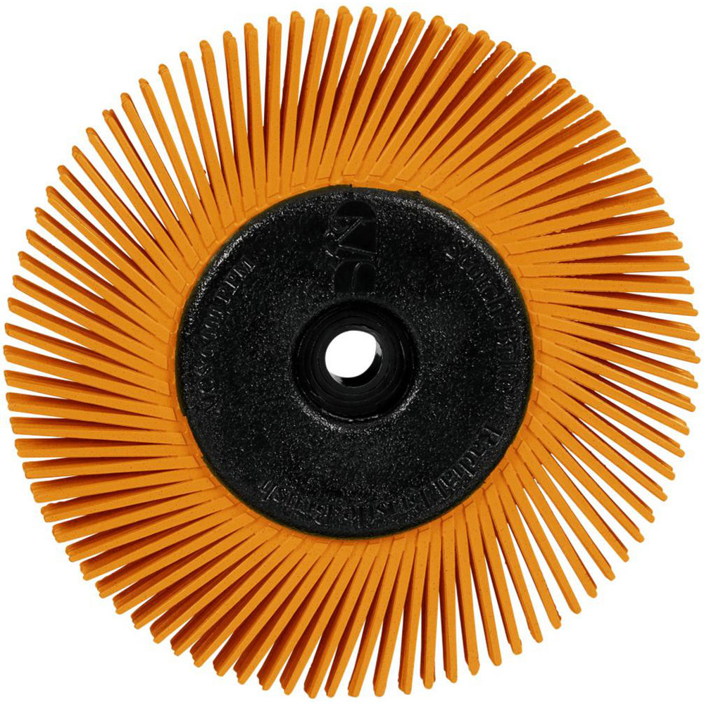 3M - Radial Bristle Brushes: Outside Diameter (Inch): 6; Abrasive ...