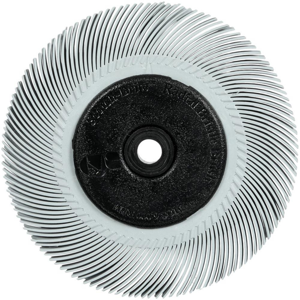 3M - Radial Bristle Brushes: Outside Diameter (Inch): 7-5/8; Abrasive ...