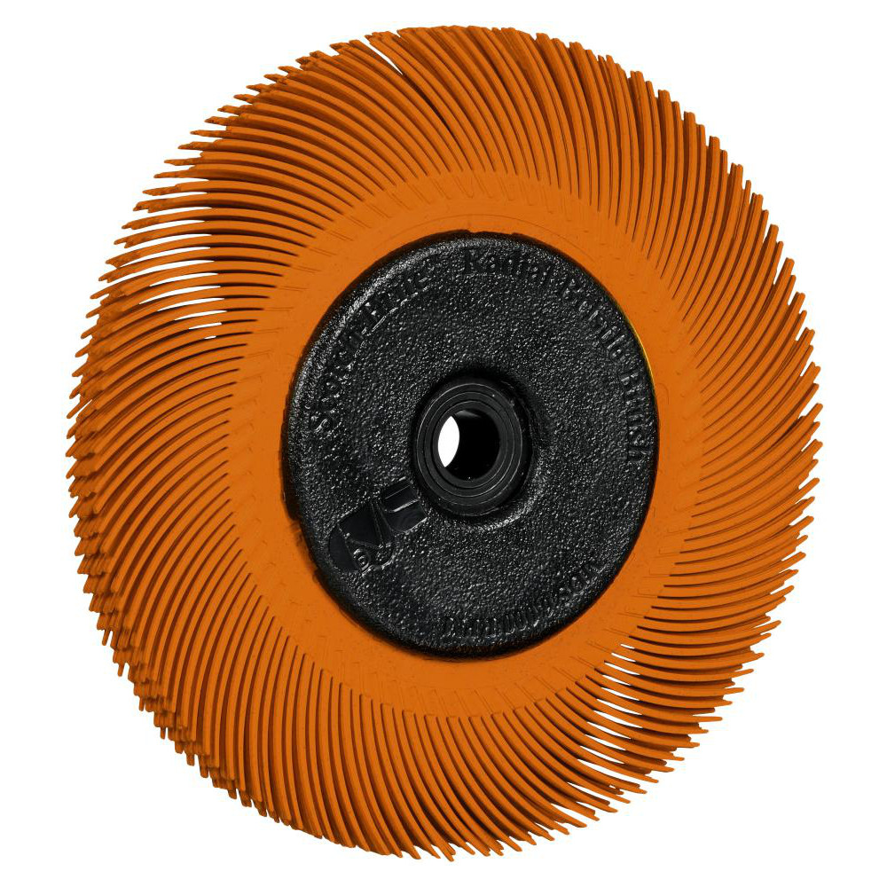 3M - Radial Bristle Brushes: Outside Diameter (Inch): 7-5/8; Abrasive ...