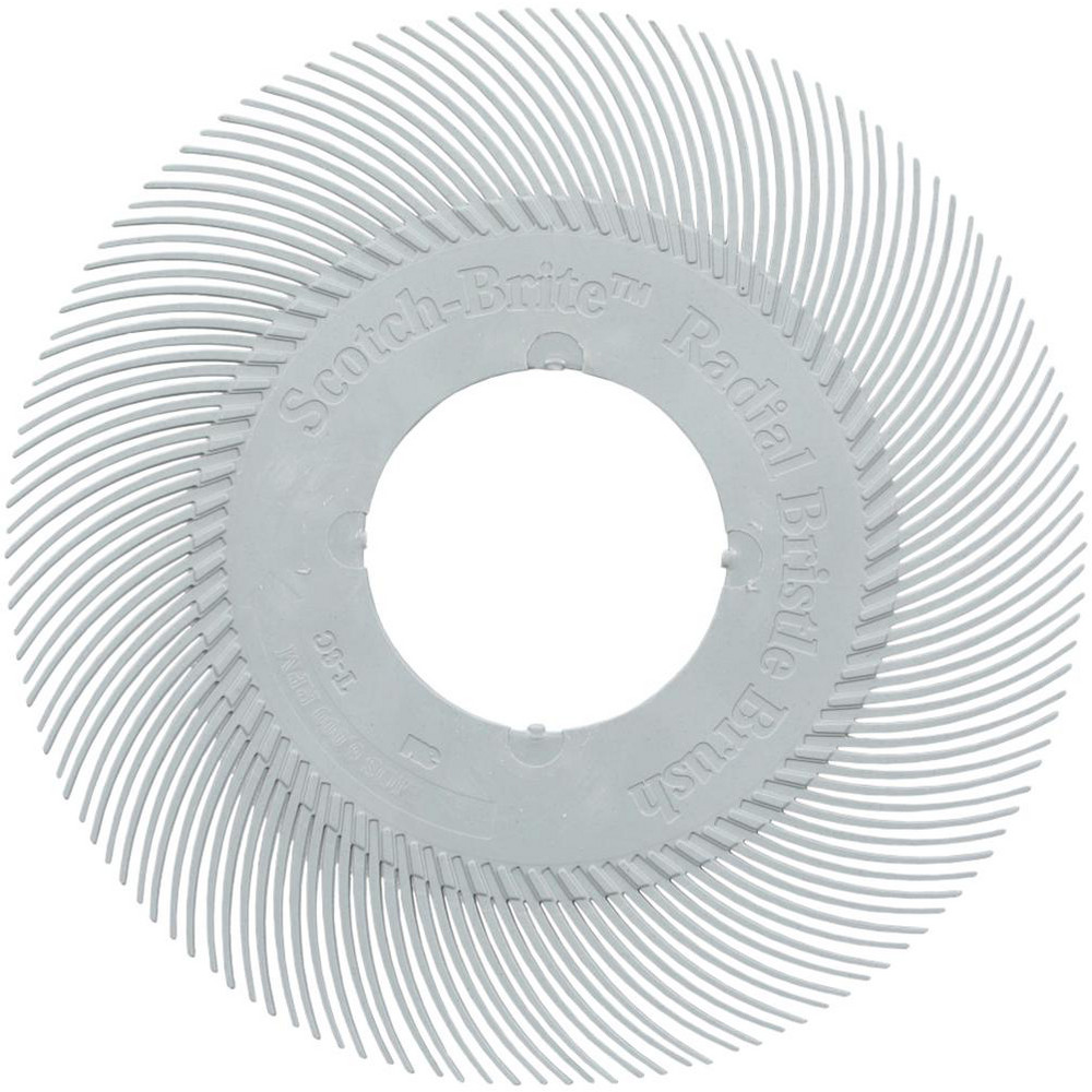 3M - Radial Bristle Brushes: Outside Diameter (Inch): 7-5/8; Abrasive ...