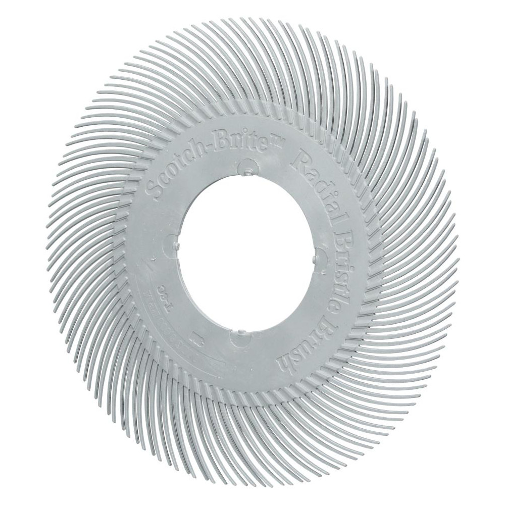 3M - Radial Bristle Brushes: Outside Diameter (Inch): 7-5/8; Abrasive ...