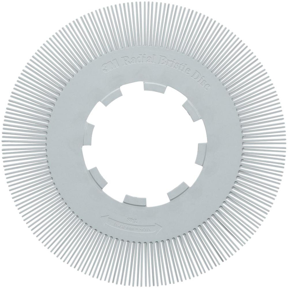 3M - Radial Bristle Brushes: Outside Diameter (Inch): 8; Abrasive ...