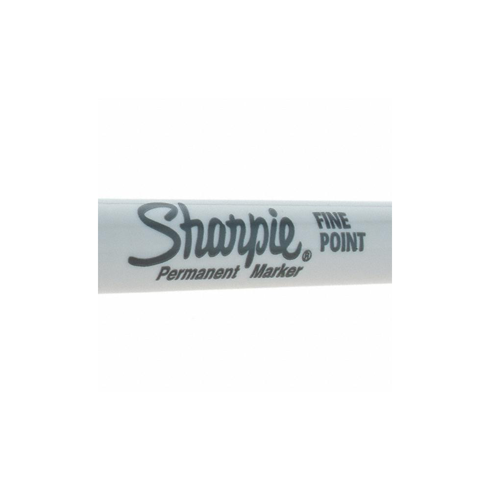 Sharpie - Permanent Marker: Red, AP Non-Toxic, Fine Tip | MSC Direct