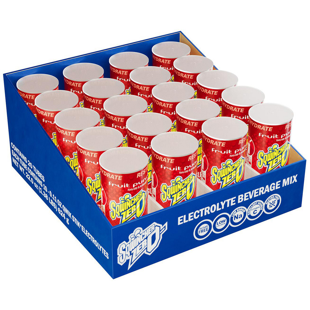 Sqwincher - Qwik Stik Sports Drink: 20 oz Packet, Fruit Punch, Sugar ...