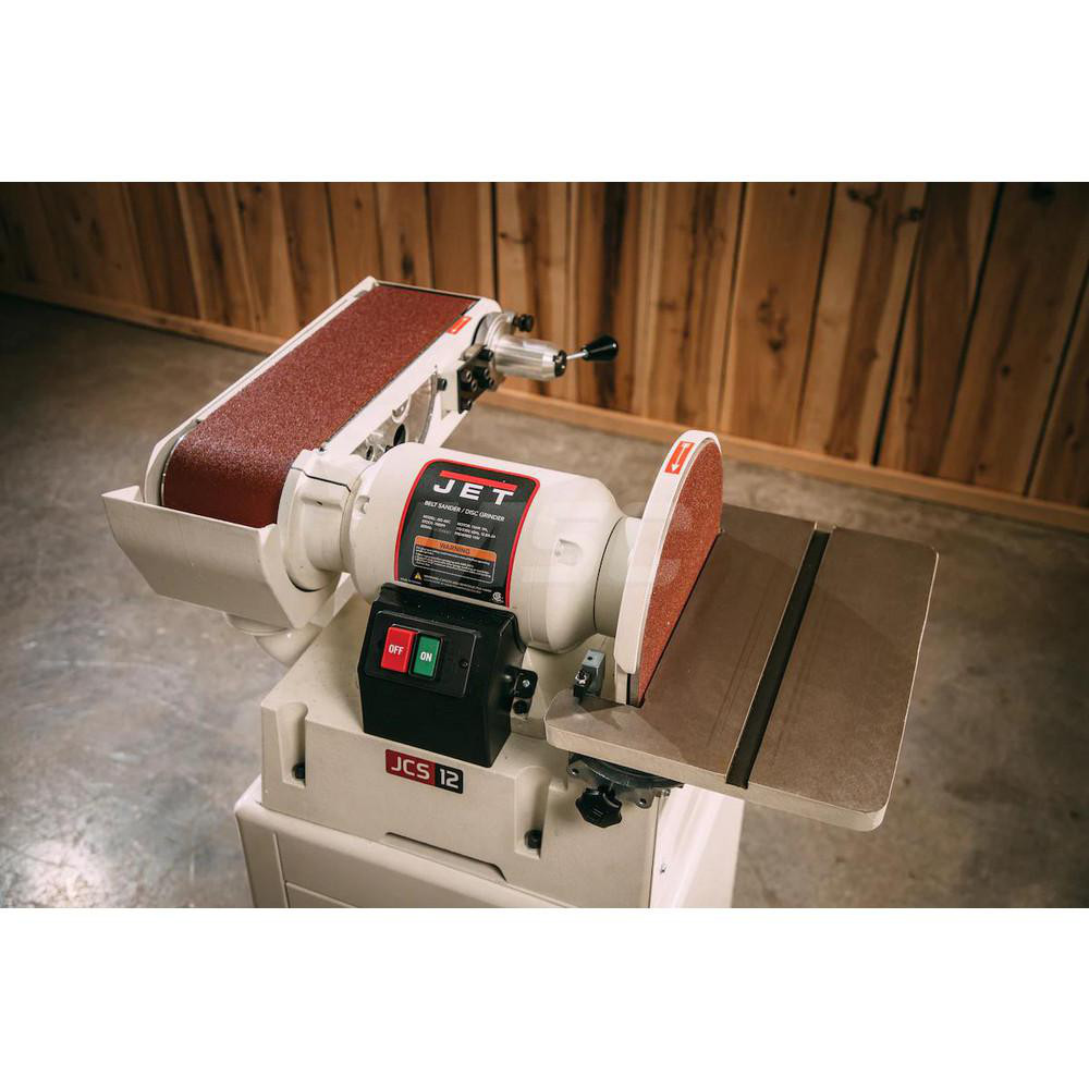 Jet - 48 Inch Long x 6 Inch Wide Belt, 12 Inch Diameter, Horizontal and ...