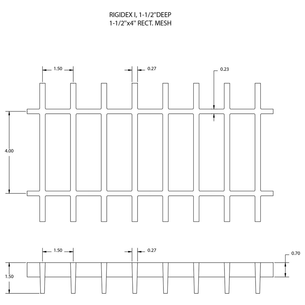 Fibergrate - Fiberglass Reinforced Plastic Rigidex I Corvex Grating ...