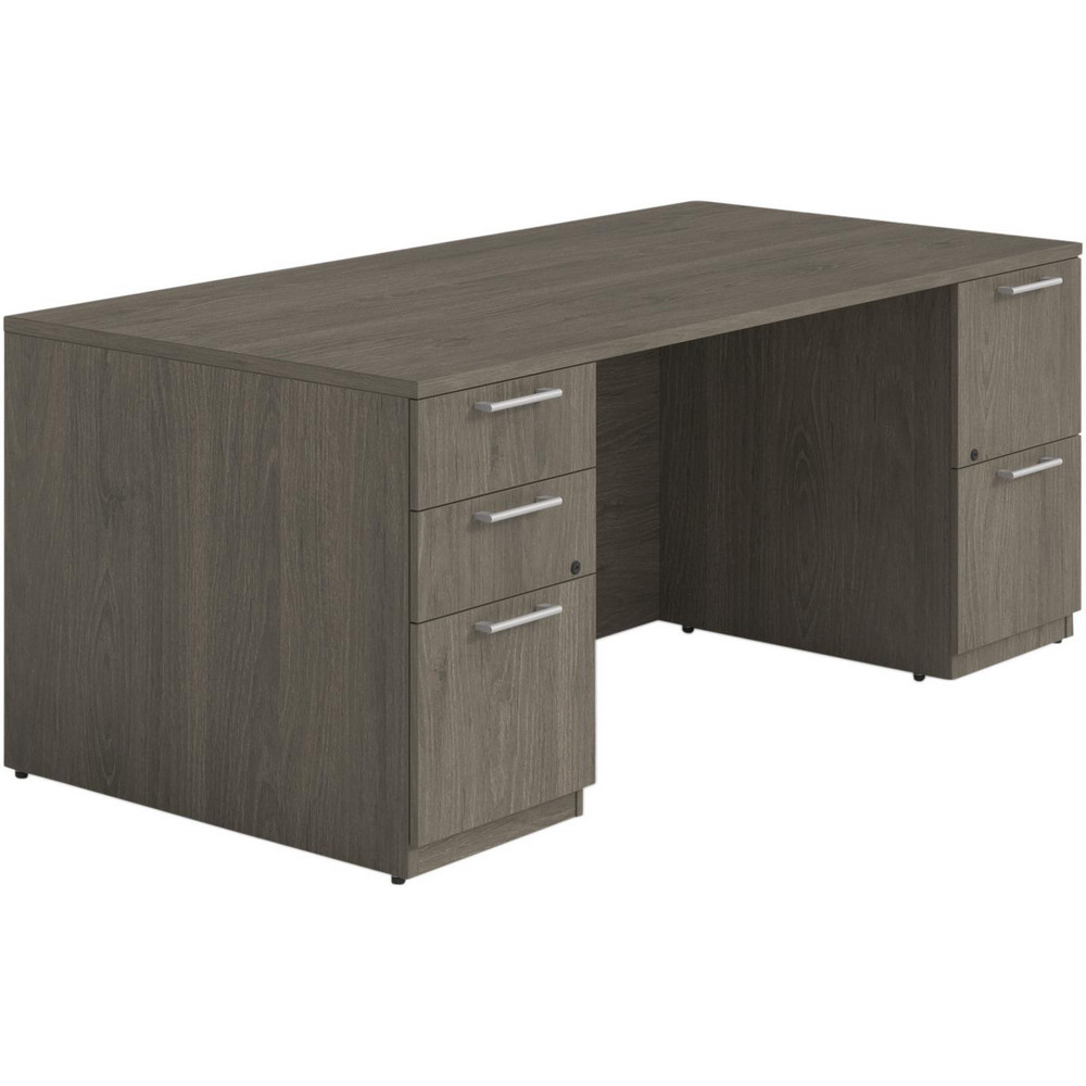 ALERA - Office Desks: Desk Type: Double Pedestal; Type: Pedestal Office ...