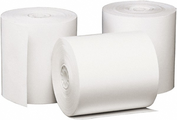UNIVERSAL - Pack of (50), White Adding Machine Paper Rolls - 91460147 ...