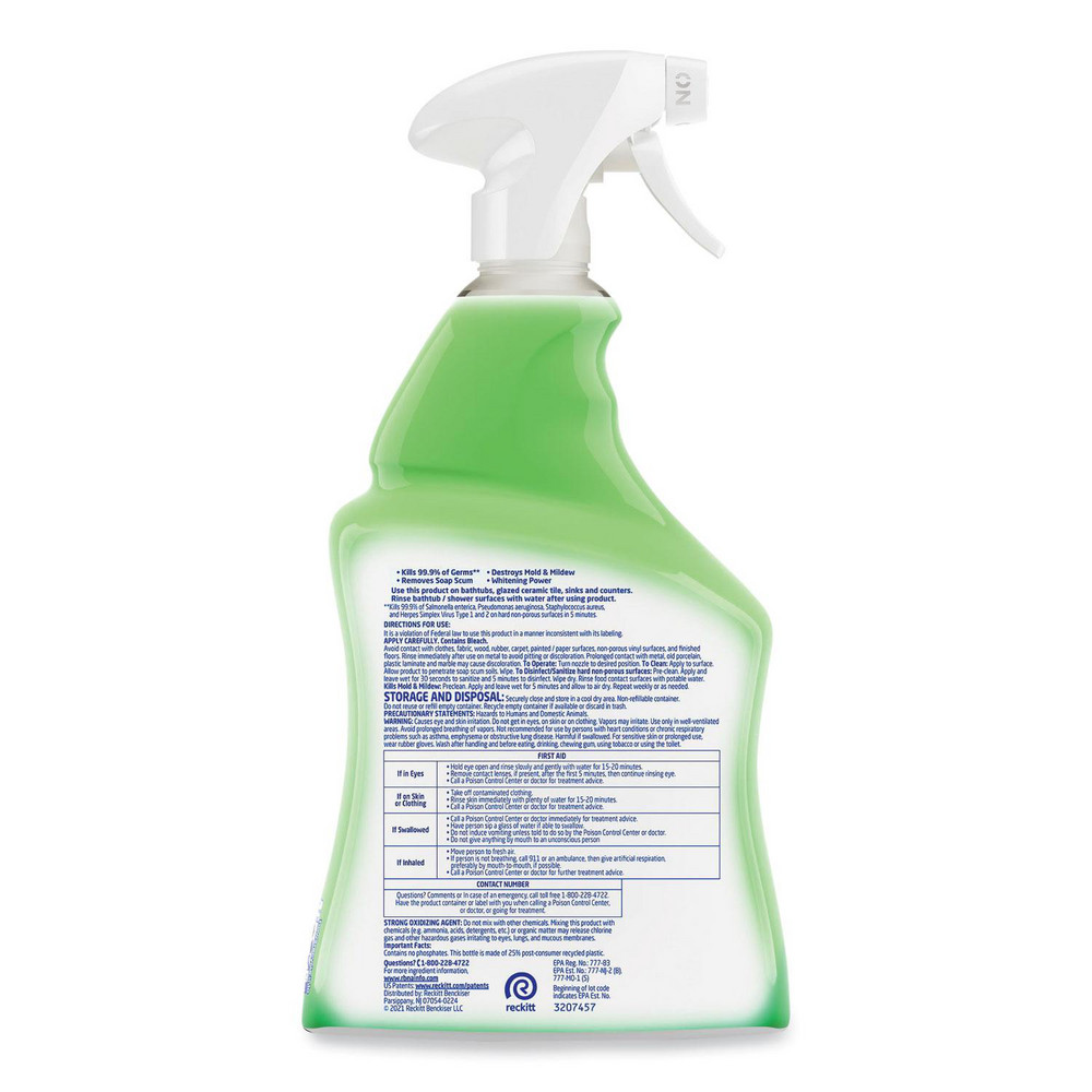 Lysol - Multi-Purpose Cleaner with Bleach, 32 oz Spray Bottle, 12 ...