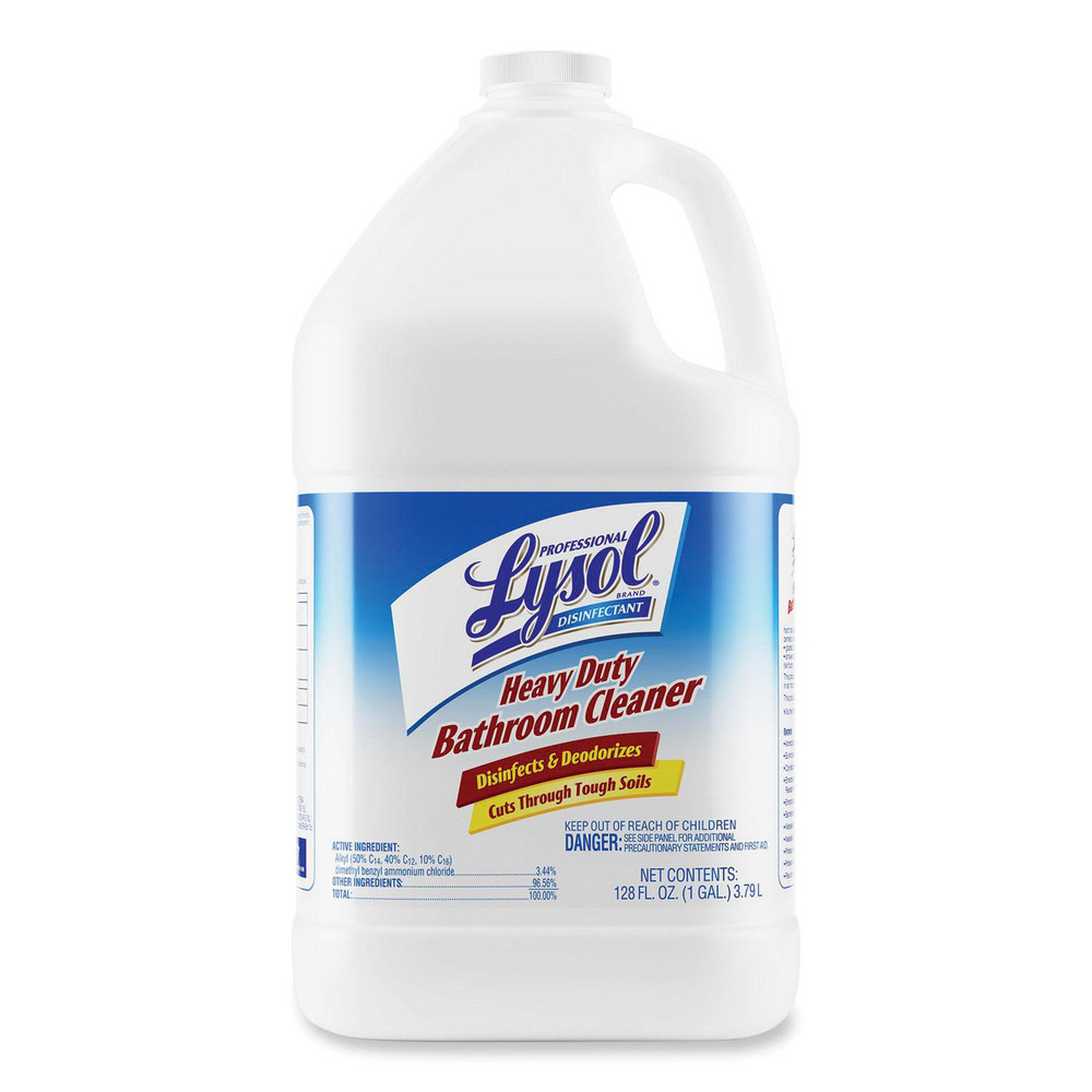 Lysol - Disinfectant Heavy-Duty Bathroom Cleaner Concentrate, 1 gal ...