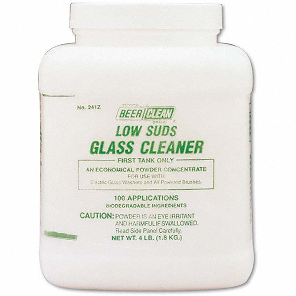 Diversey - Beer Clean Low Suds Glass Cleaner, 4 Lb, Manual, 2/CT | MSC ...