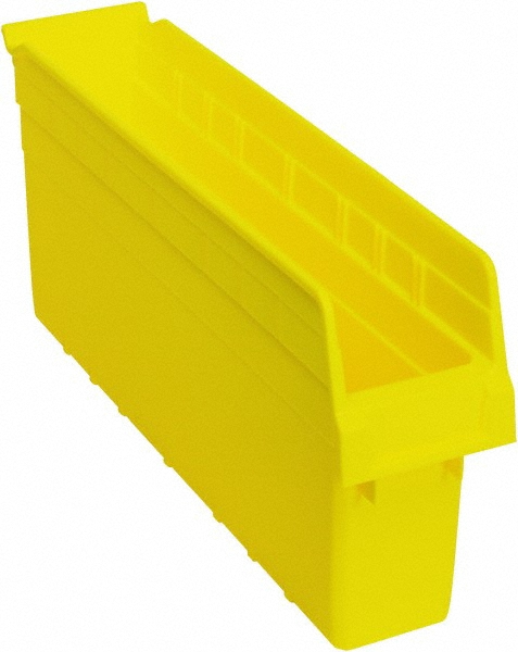 Quantum Storage - Plastic Hopper Shelf Bin: Yellow | MSC Direct