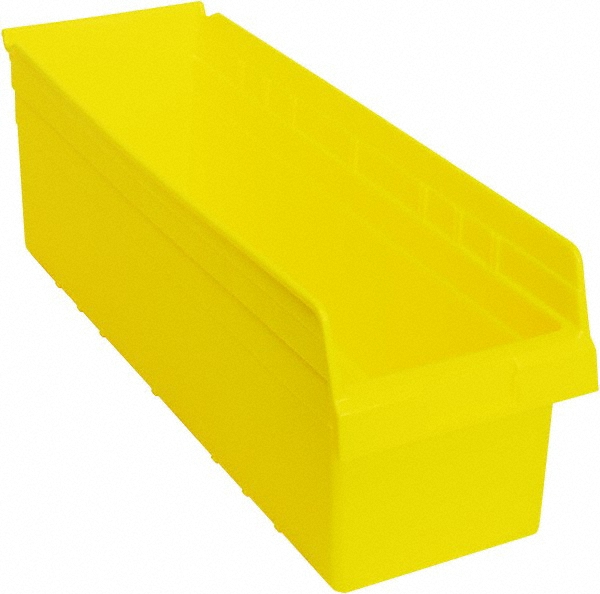 Quantum Storage - Plastic Hopper Shelf Bin: Yellow | MSC Direct