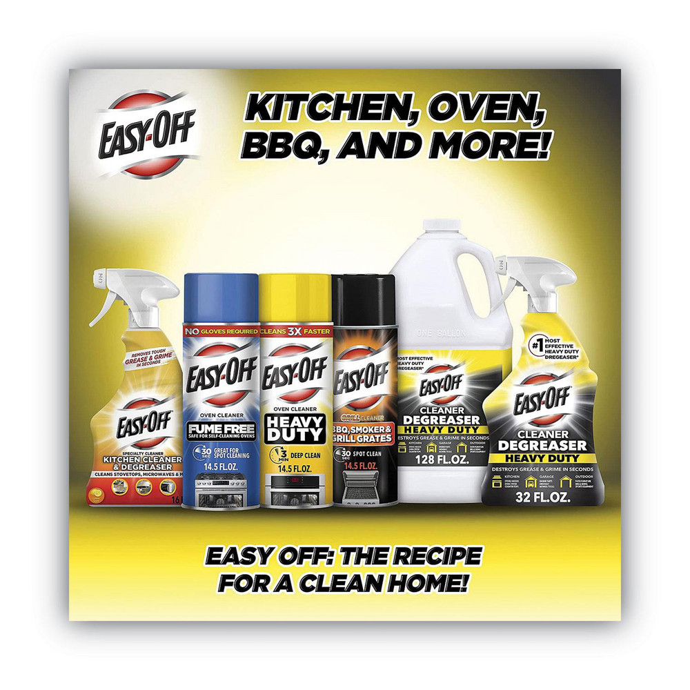 Easy-Off - Heavy Duty Oven Cleaner, Fresh Scent, Foam, 14.5 oz Aerosol ...