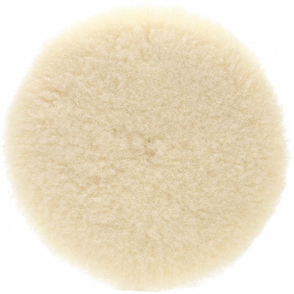3M - 5-1/4" Diam 100% Wool Buffing & Backing Pad | MSC Direct