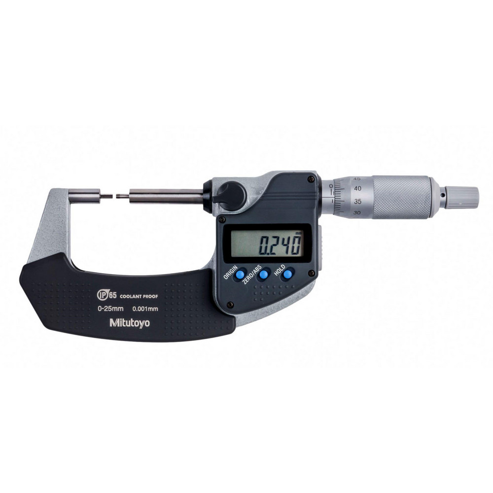 Mitutoyo - Spline Micrometers: Minimum Measurement (Decimal Inch): 0 ...