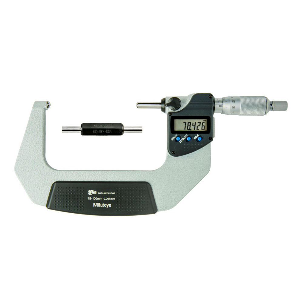 Mitutoyo - Spherical Face Micrometers: Minimum Measurement (Decimal ...