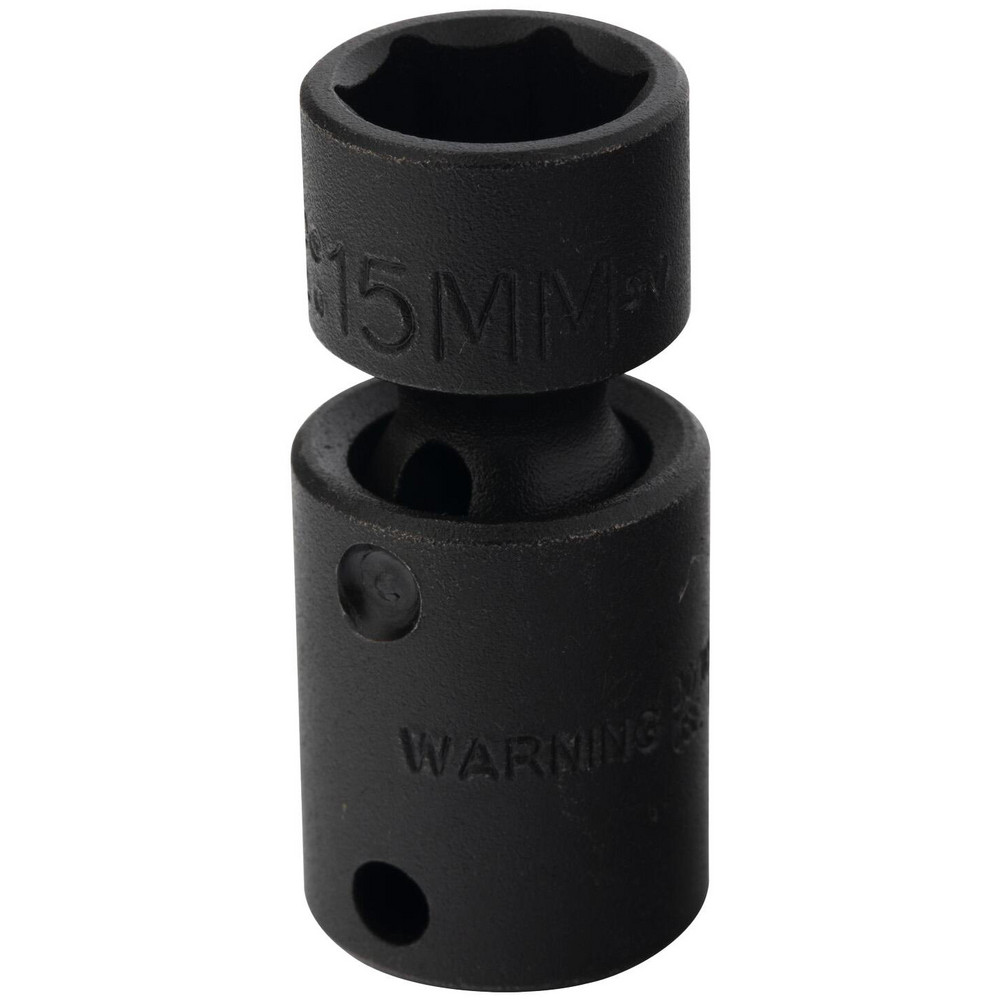 Apex - Impact Socket: 3/8" Drive, 15mm Socket, Hex Drive | MSC ...