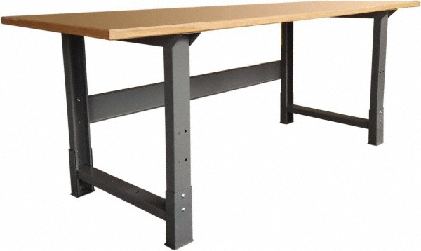 Value Collection - Stationary Industrial Work Bench: 72" Wide, 36" Deep ...
