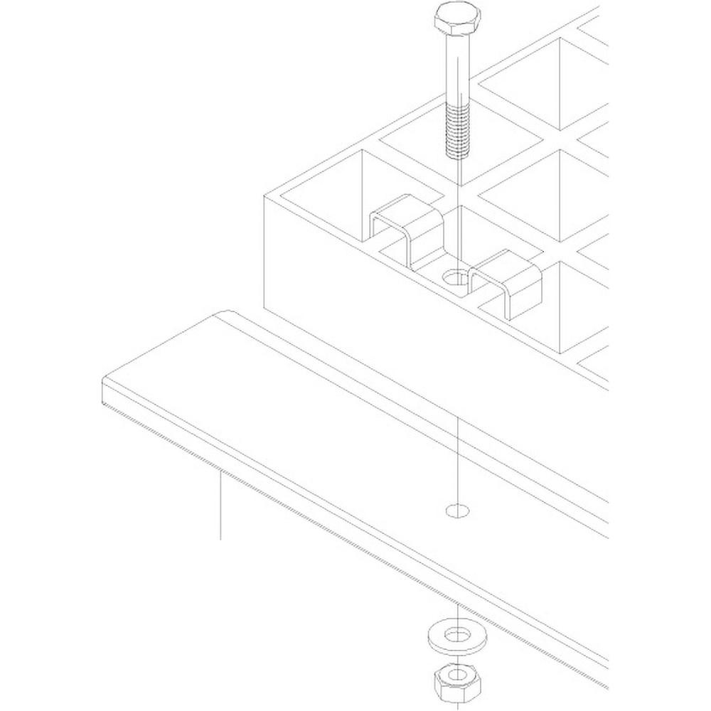 Fibergrate - Anti-Slip Grating Accessories: Accessory Type: Clip; For ...