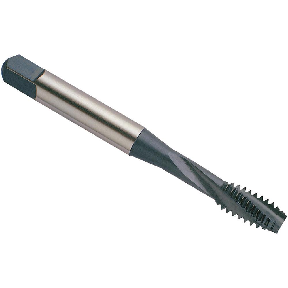 YG-1 - Spiral Flute Tap: #8-32, UNC, 3 Flute, Modified Bottoming Chamfer, 2B Class of Fit ...