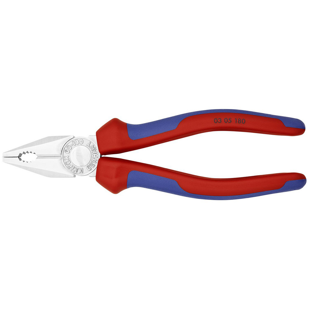 Knipex - Pliers: Jaw Texture: Serrated; Plier Type: Combination | MSC ...