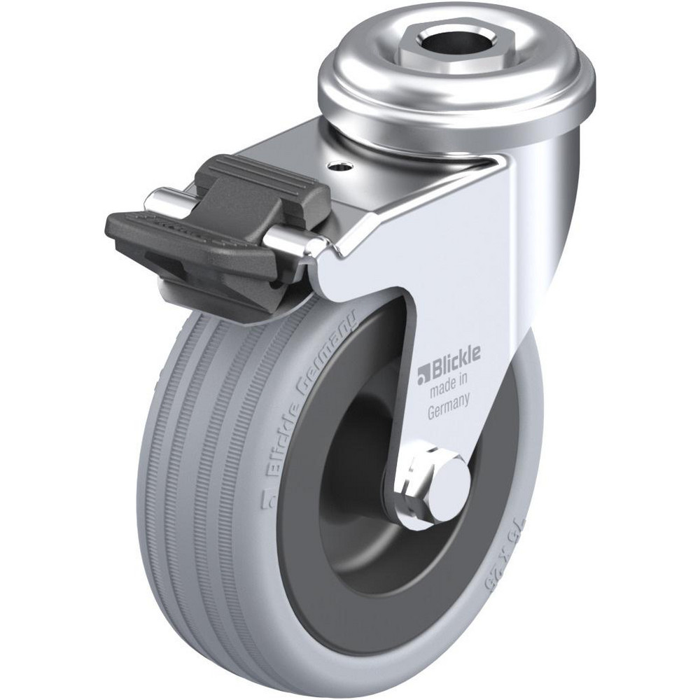 Blickle - Standard Casters: Mount: Hollow Kingpin; Caster Type: Swivel ...