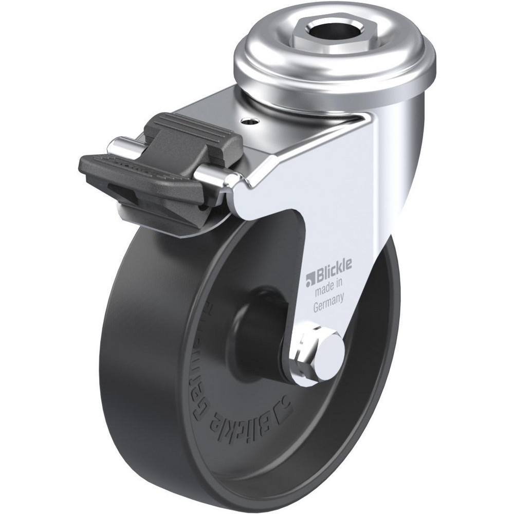 Blickle - Standard Casters: Mount: Hollow Kingpin; Caster Type: Swivel ...