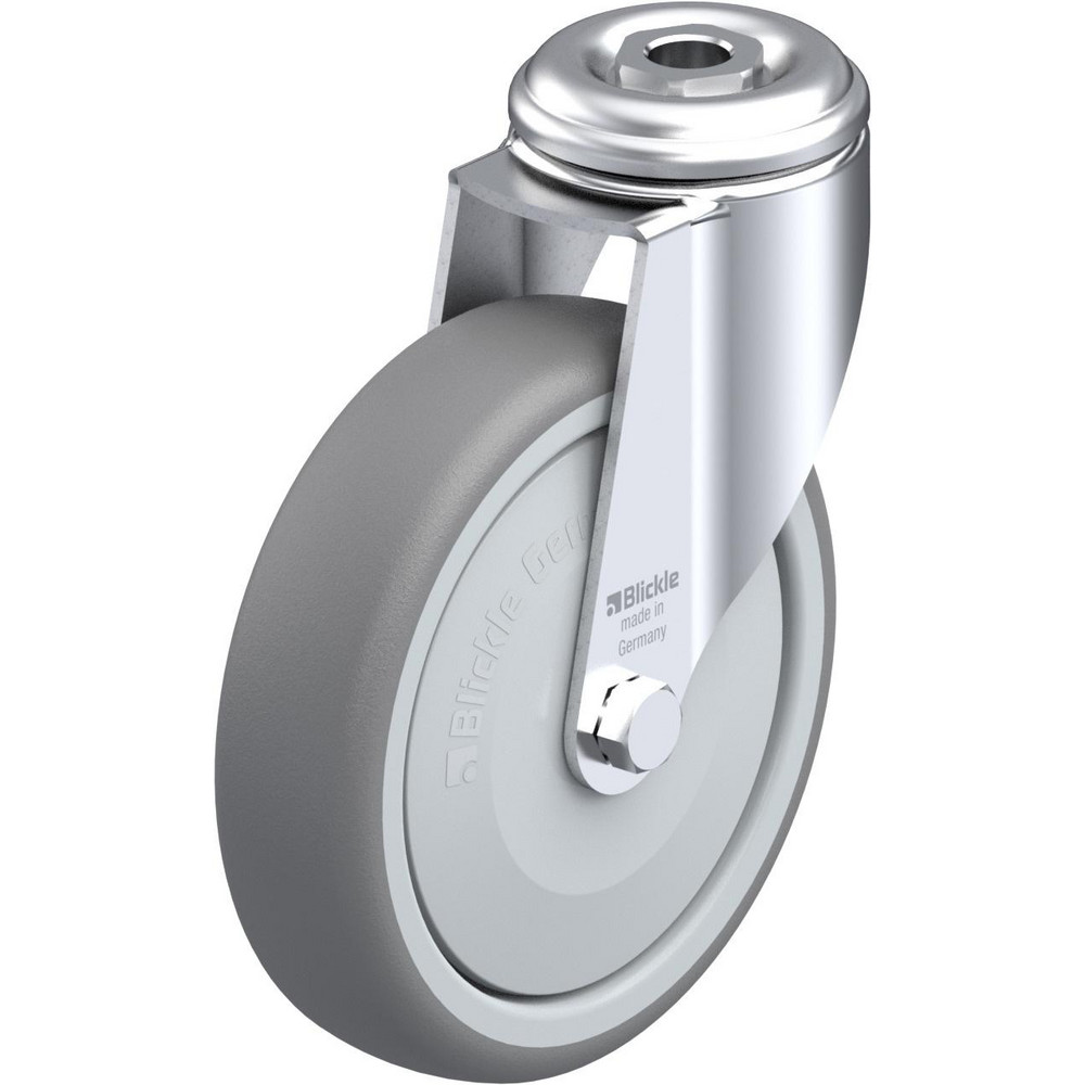 Blickle - Standard Casters: Mount: Hollow Kingpin; Caster Type: Swivel ...