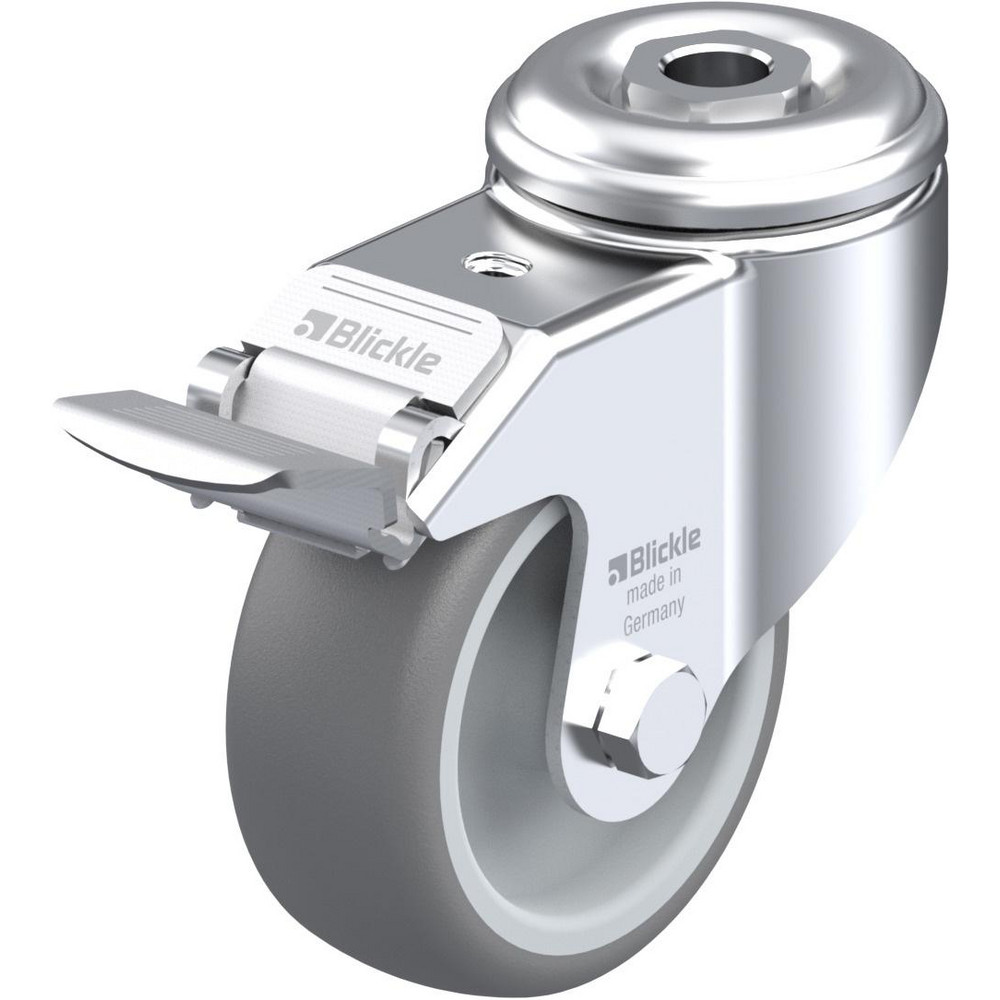 Blickle - Standard Casters: Mount: Hollow Kingpin; Caster Type: Swivel ...