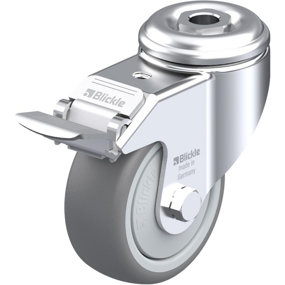 Blickle - Standard Casters: Mount: Hollow Kingpin; Caster Type: Swivel ...