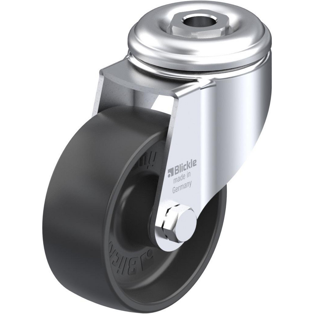 Blickle - Standard Casters: Mount: Hollow Kingpin; Caster Type: Swivel ...