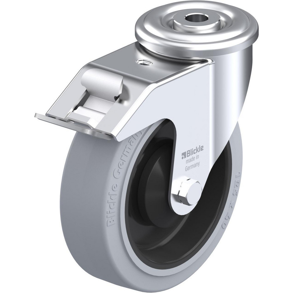 Blickle - Standard Casters: Mount: Hollow Kingpin; Caster Type: Swivel ...
