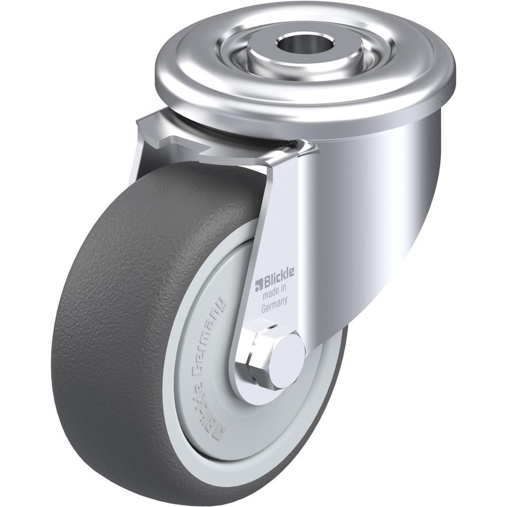 Blickle - Standard Casters: Mount: Hollow Kingpin; Caster Type: Swivel ...