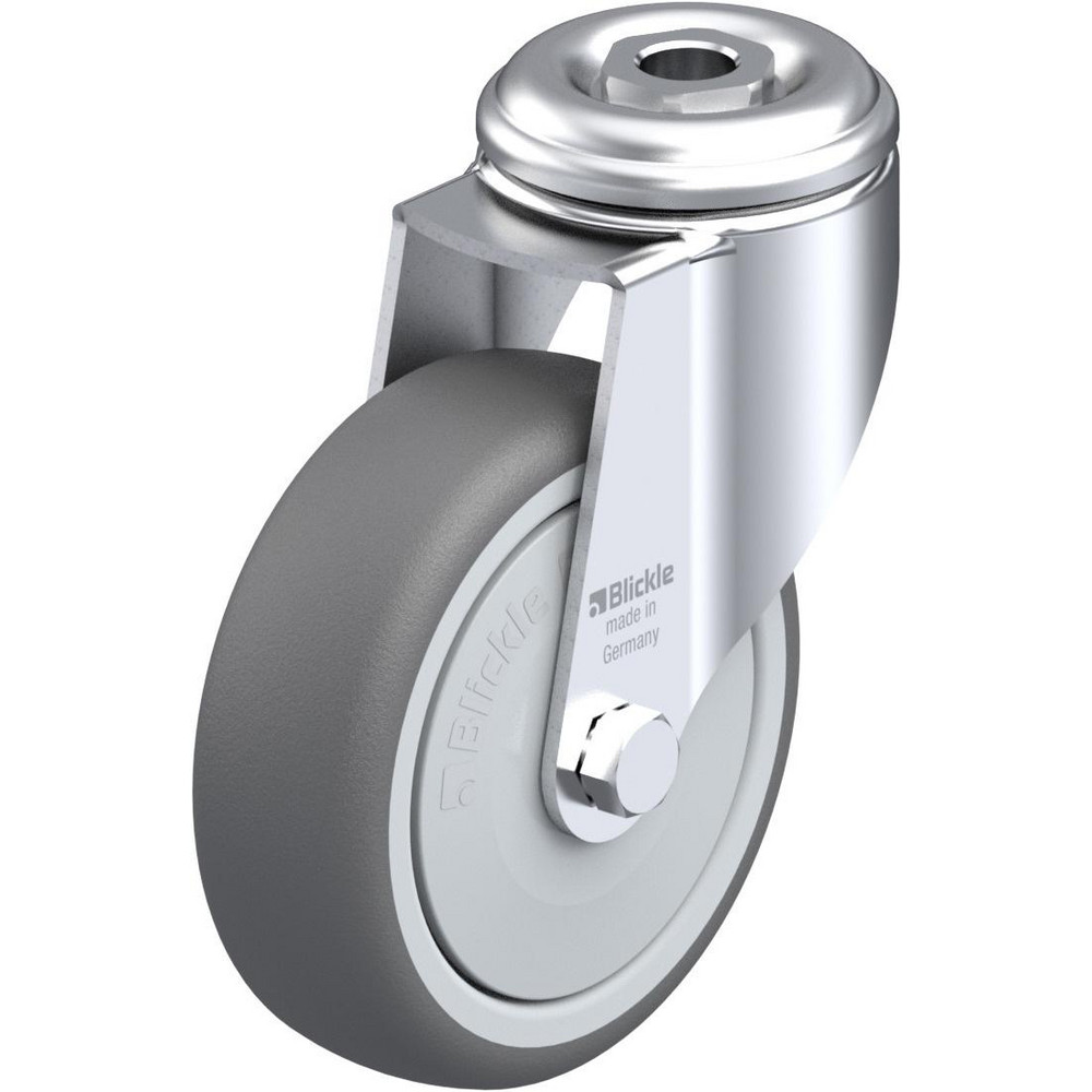 Blickle - Standard Casters: Mount: Hollow Kingpin; Caster Type: Swivel ...