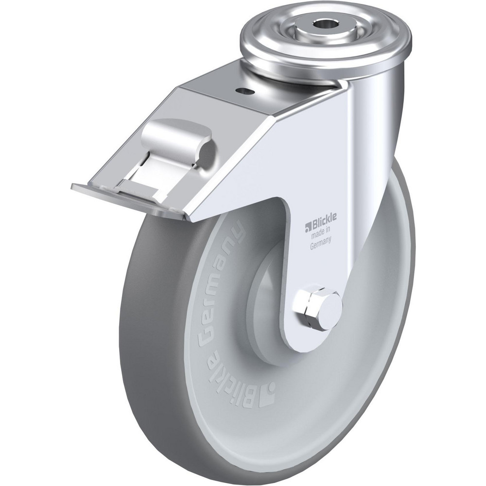 Blickle - Standard Casters: Mount: Hollow Kingpin; Caster Type: Swivel ...