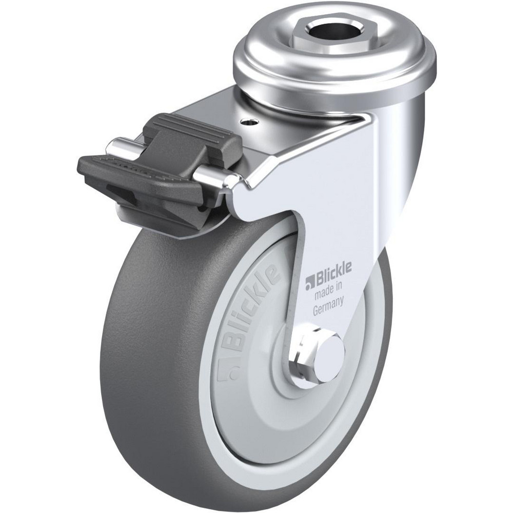 Blickle - Standard Casters: Mount: Hollow Kingpin; Caster Type: Swivel ...